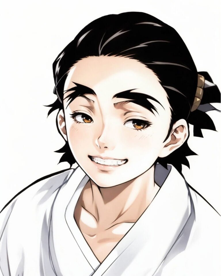 Keizo: Akaza's Master and Owner of a Martial Arts Dojo