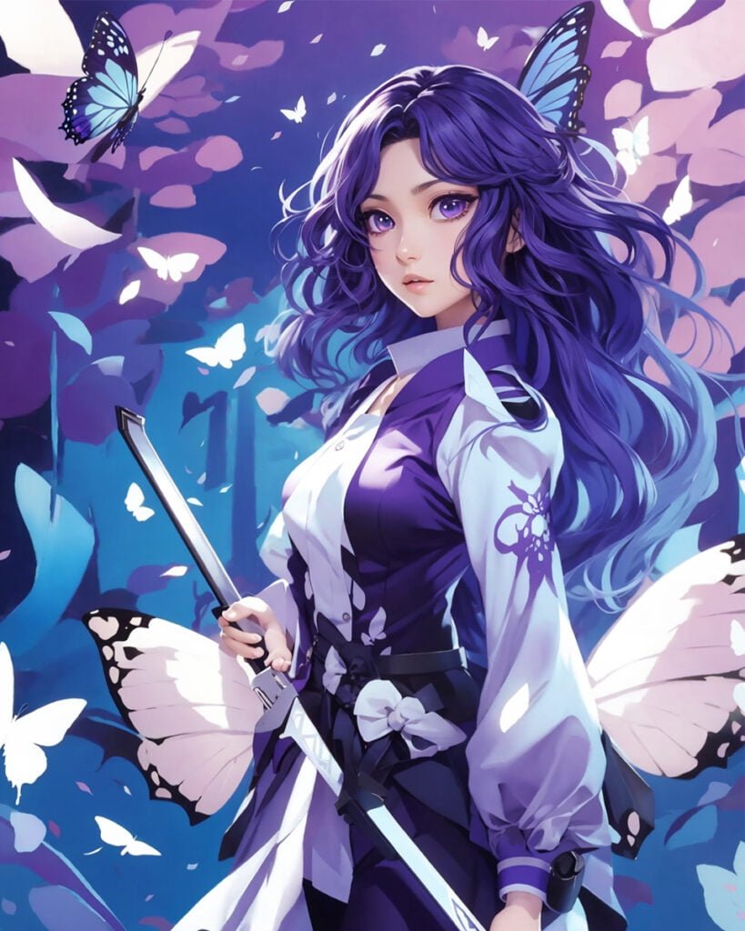 Shinobu Kocho the Bug Hashira: Butterfly Hashira from Demon Slayer